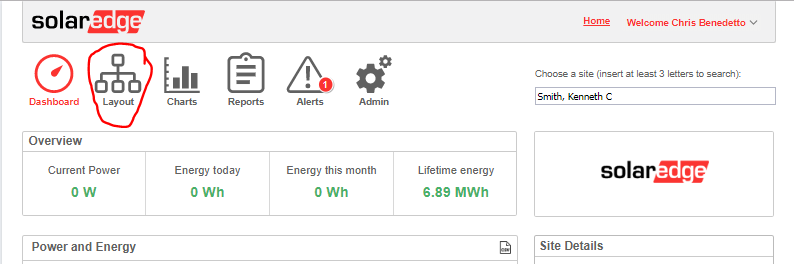 Navigating the SolarEdge portal