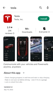 (Tesla) How do I download and login to the app?